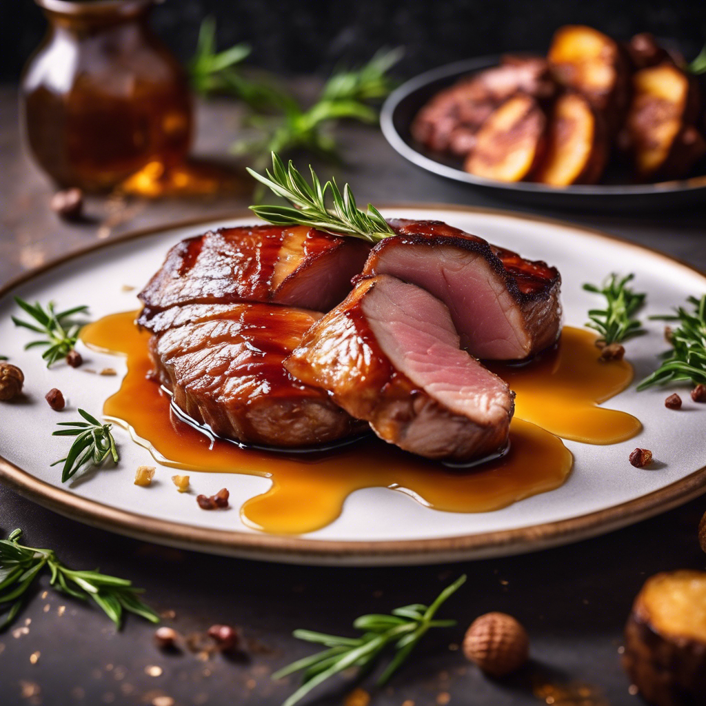 Honey Glazed Duck Breast Recipe | cookAIfood