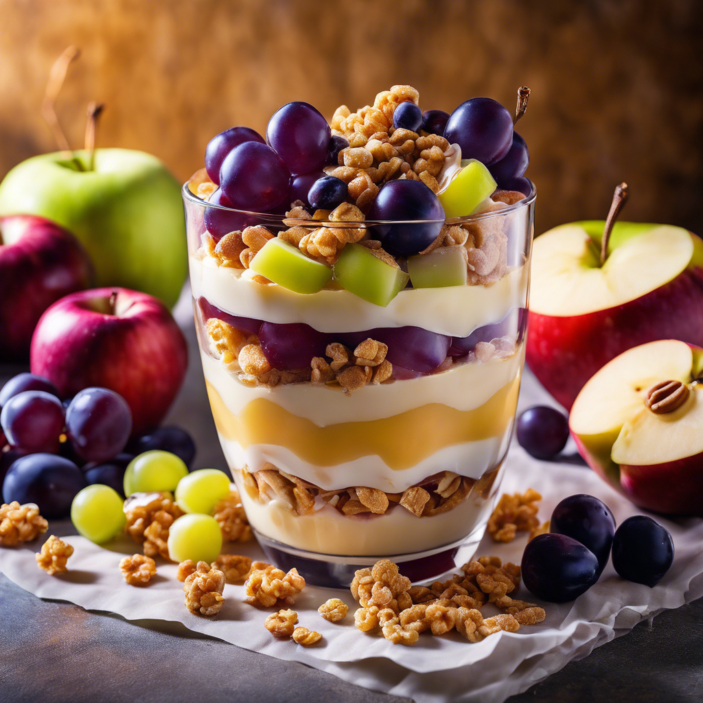 Honey-Apple Cereal Parfait Recipe | cookAIfood